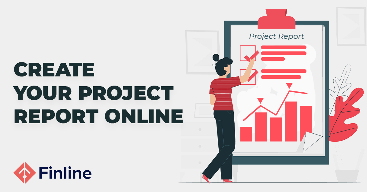 Tool to create project report for bank loan in PDF format : Finline